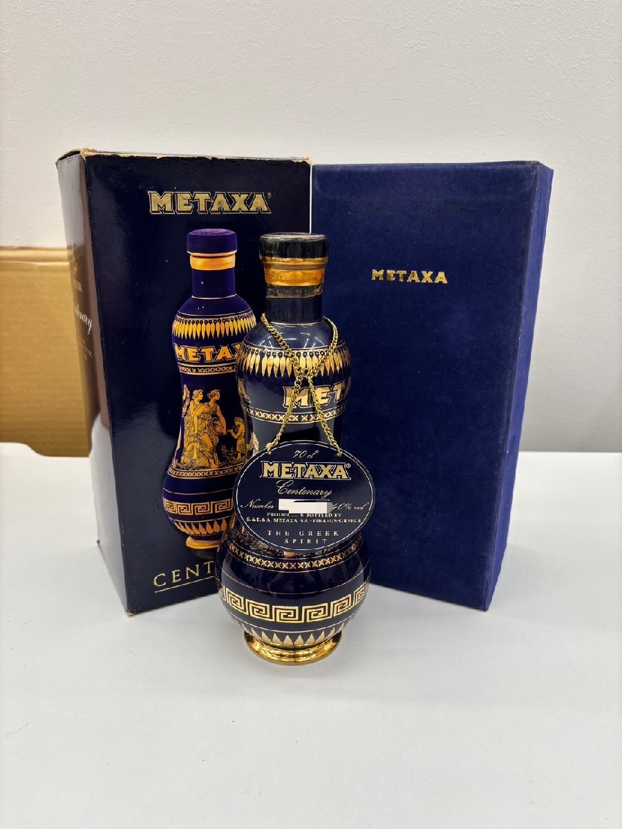 Yahoo!オークション - 【MSE2789】【未開栓 古酒】METAXA CENTENARY メ...