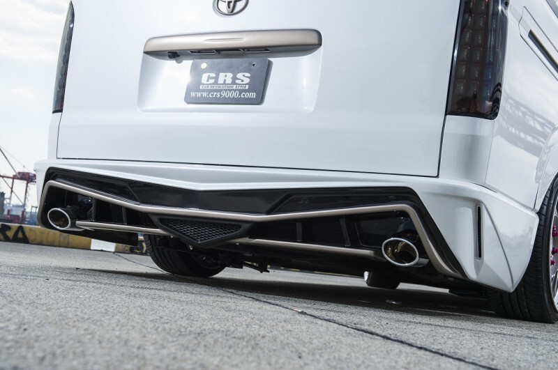 Yahoo!オークション - CRS ESSEX ワイド用 PROGRESS2 リアバンパー FRP...