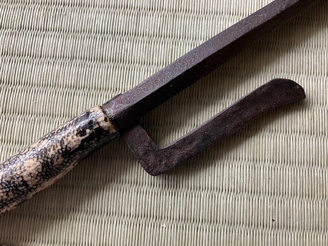 鉄十手】(検)捕物与力同心火付盗賊改方江戸期幕末骨董旧家蔵出 鉄十手】(検)捕物与力同心火付盗賊改方江戸期幕末骨董旧家蔵出