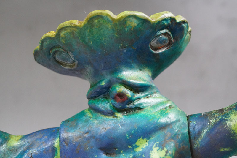 Yahoo!オークション - 【e995】当時物 バンデル星人 高さ 約21.0cm Cマ...