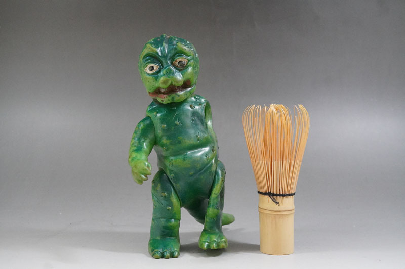 Yahoo!オークション - 【e77】当時物 ミニラ 緑 高さ 約17cm マルサン ...