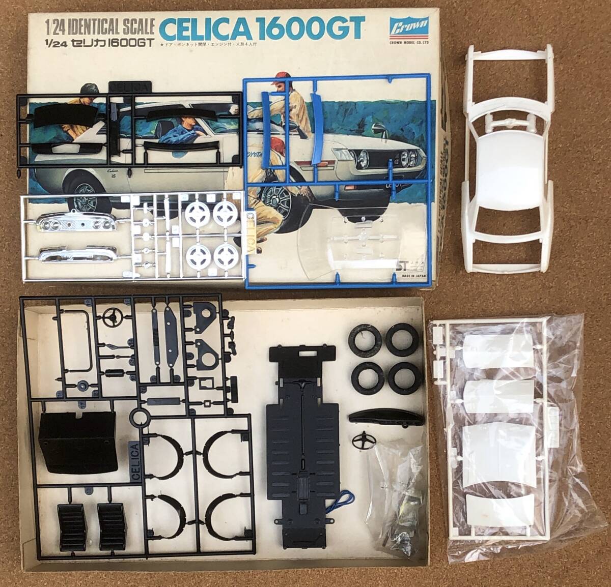 Yahoo!オークション - クラウン1/24 トヨタ セリカ1600GT サンキョウ三...