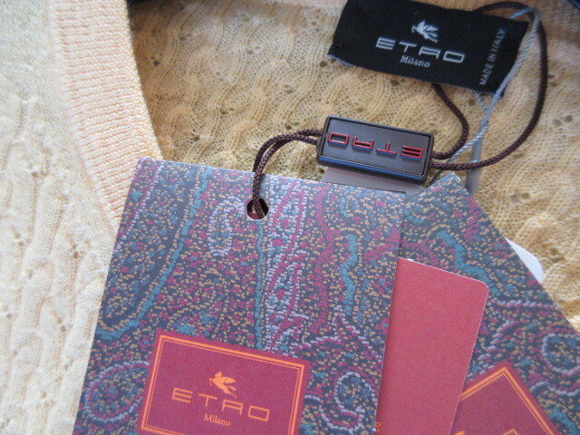 Yahoo!オークション - クローゼット整理 ETRO 100%wool（薄手）春夏用 ...