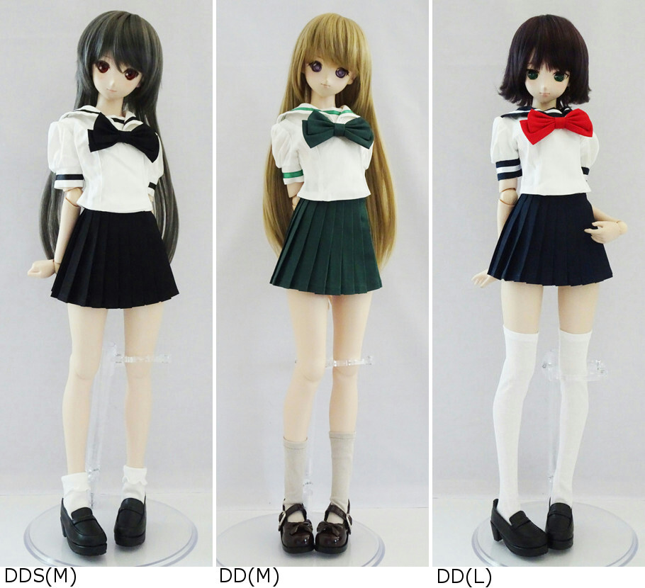 Yahoo!オークション - DDS/DD リボンセーラー（水色チェック）