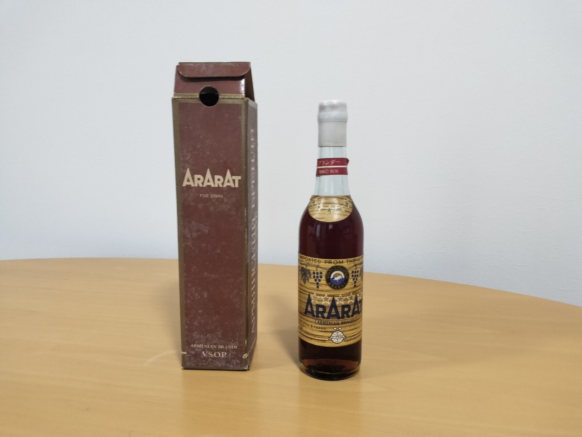 ARARAC アララット 5年 ファイブスター 42％ 500ml ブランデー コニャック ウイスキー XO VSOP(ヘネシー)｜売買されたオークション情報、yahooの商品情報をアーカイブ ...
