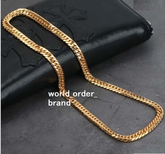 Yahoo!オークション - 新品 6面カット 18kgpゴールド 極太 喜平 ネッ...