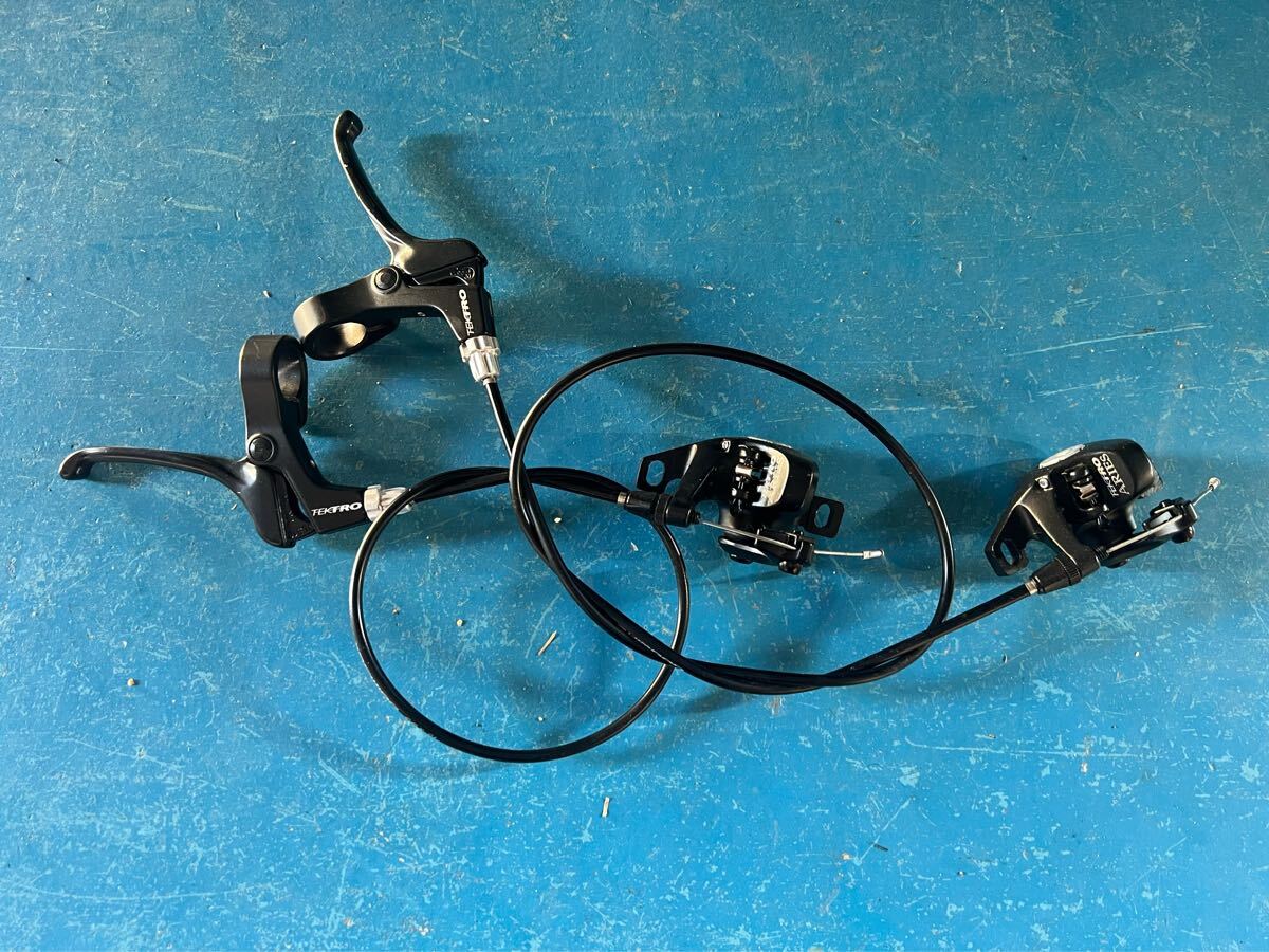 Yahoo!オークション - TEKTRO ディスクブレーキ ARIES 前後セット