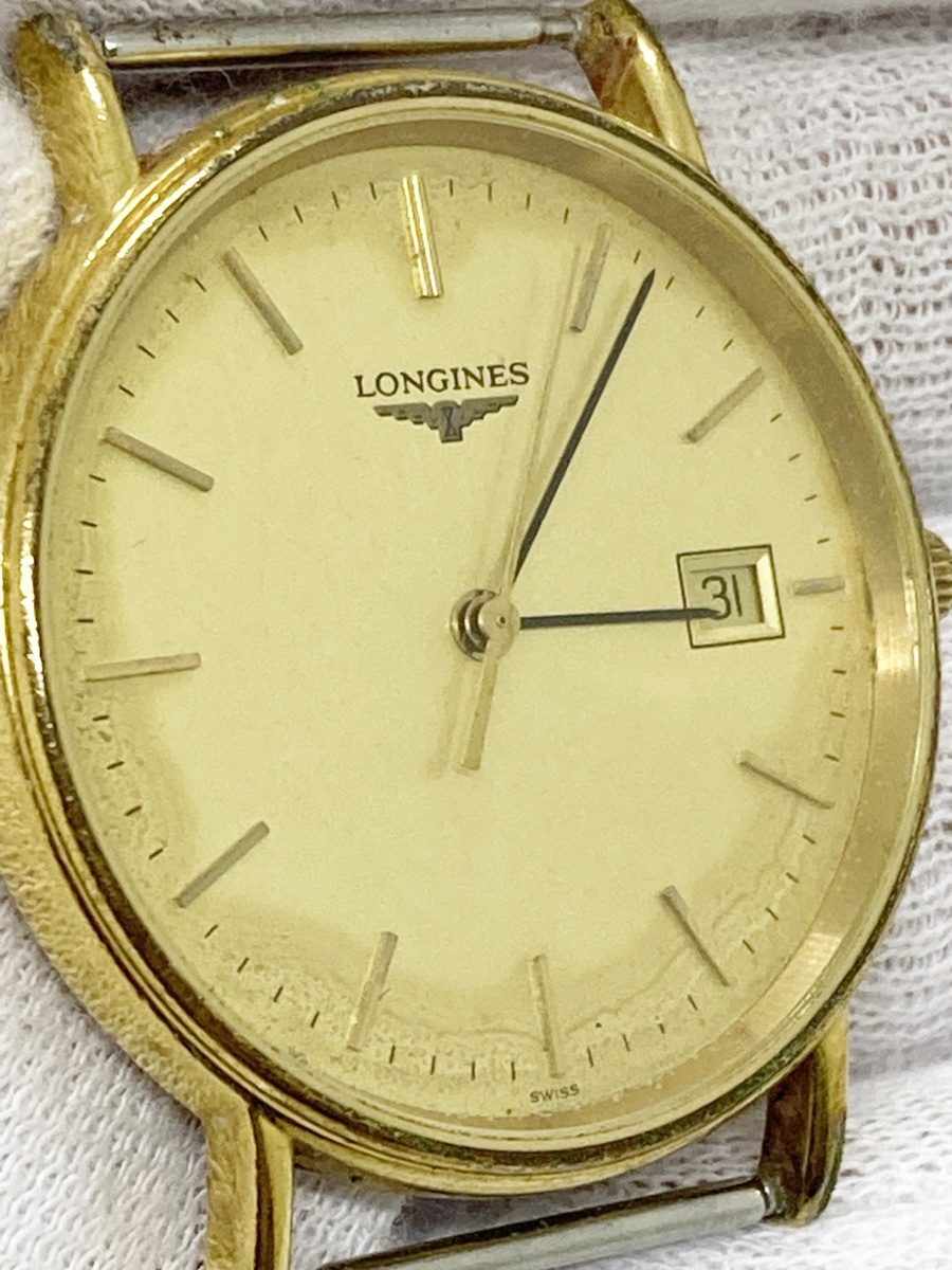 Yahoo!オークション - 【LONGINES】 ロンジン L4.636.2 ゴールド文字...