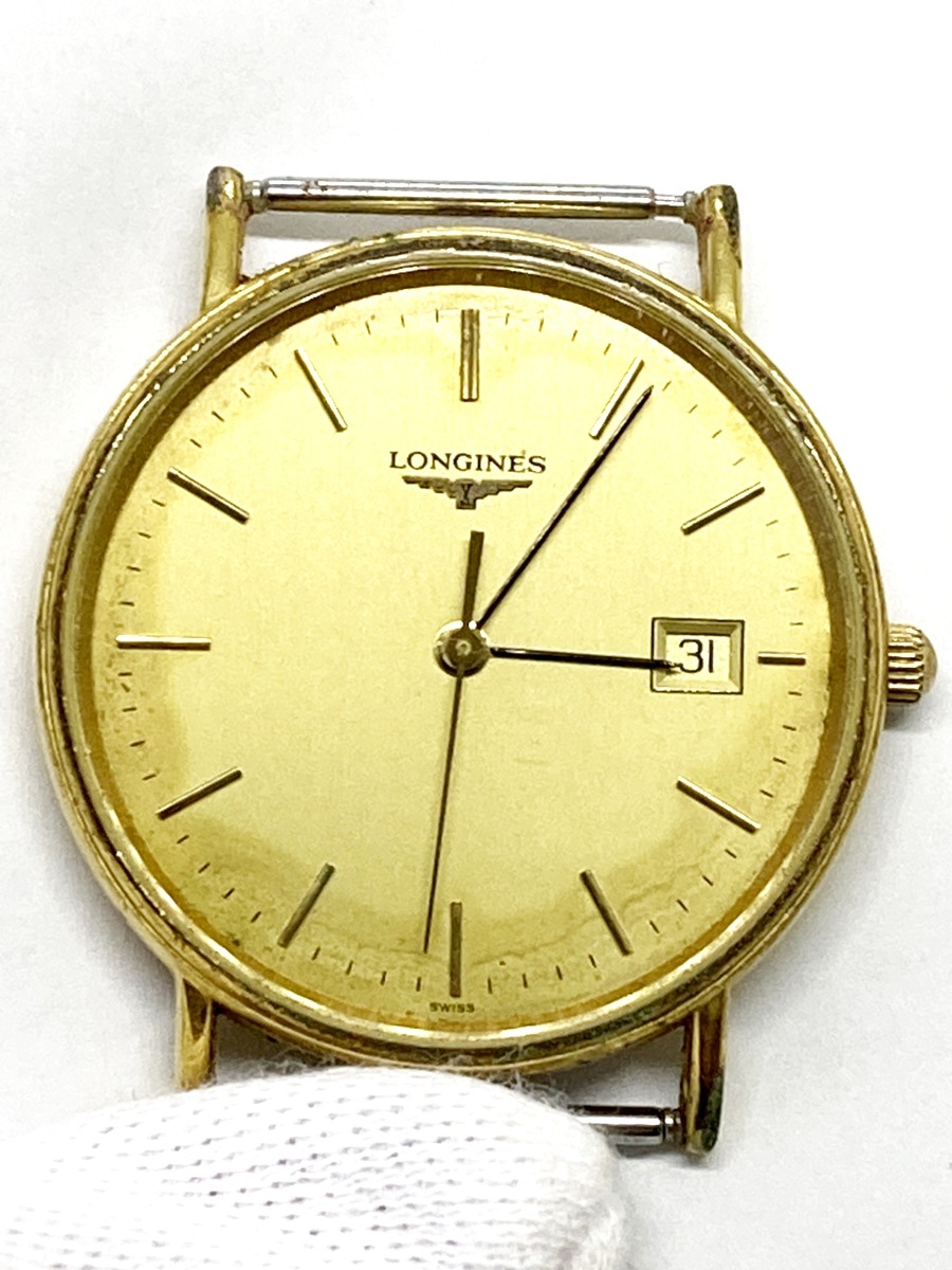 Yahoo!オークション - 【LONGINES】 ロンジン L4.636.2 ゴールド文字...