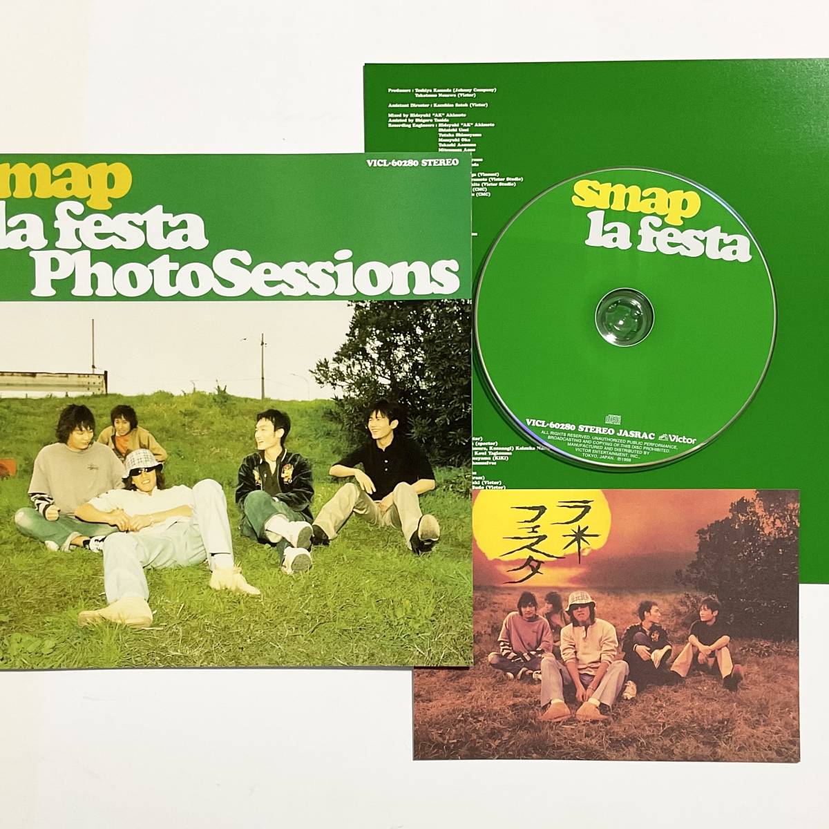 Yahoo!オークション - 未使用 SMAP la festa 初回盤/ビッグサイズジャ...