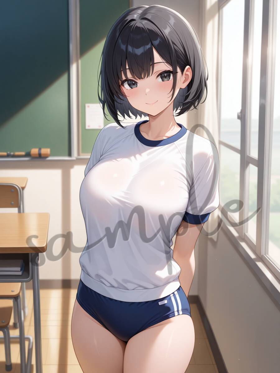 Yahoo!オークション - S5-491 体操服 ブルマ A4ポスター オリジナル 高...