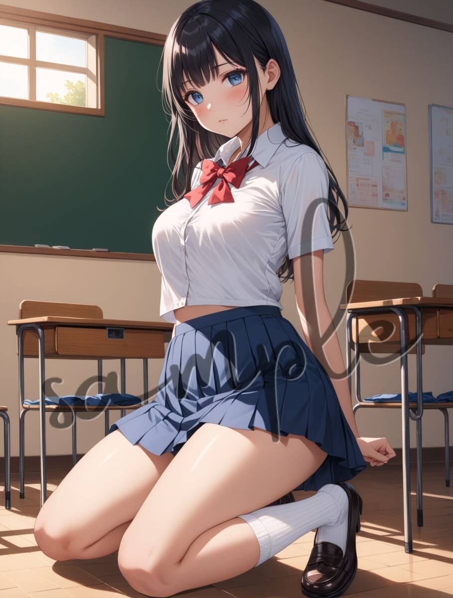 Yahoo!オークション - S5-412 制服 スクール A4ポスター オリジナル 高...