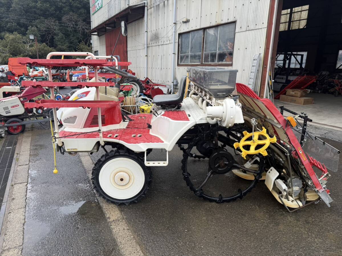 Yahoo!オークション - 【京都】ヤンマー 乗用田植機 VP6 320時間 6条植...