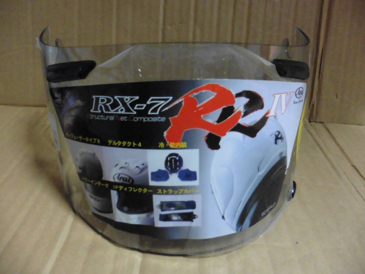 Yahoo!オークション - Arai RX-7 RR4 クリア シールド