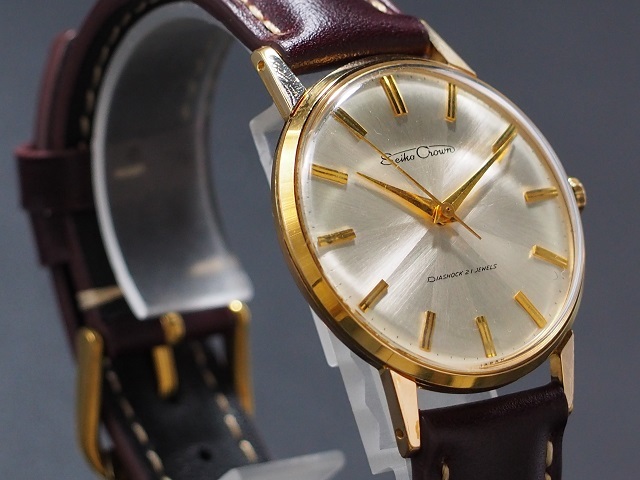 希少 変わり文字盤 諏訪精工舎 美品 セイコー クラウン Seiko 希少 変わり文字盤 諏訪精工舎 美品 セイコー クラウン Seiko