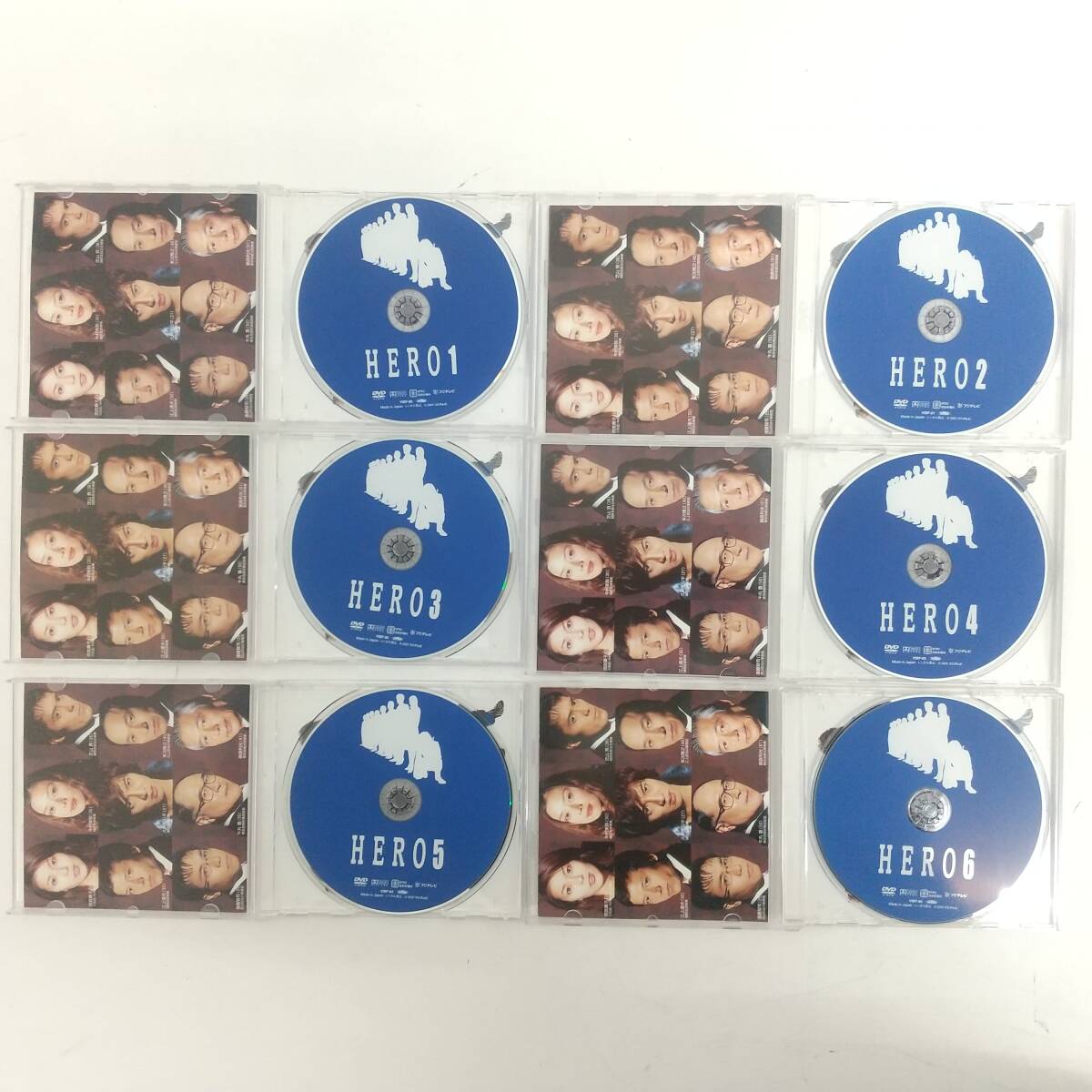 Yahoo!オークション - D30【DVD 全6巻セット】HERO 木村拓哉 松たか子