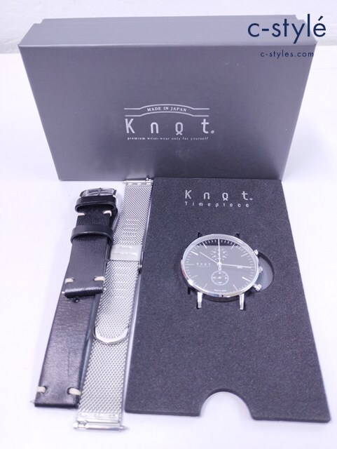 Yahoo!オークション - N859 [人気] Knot ノット 腕時計 シルバー CC-39...