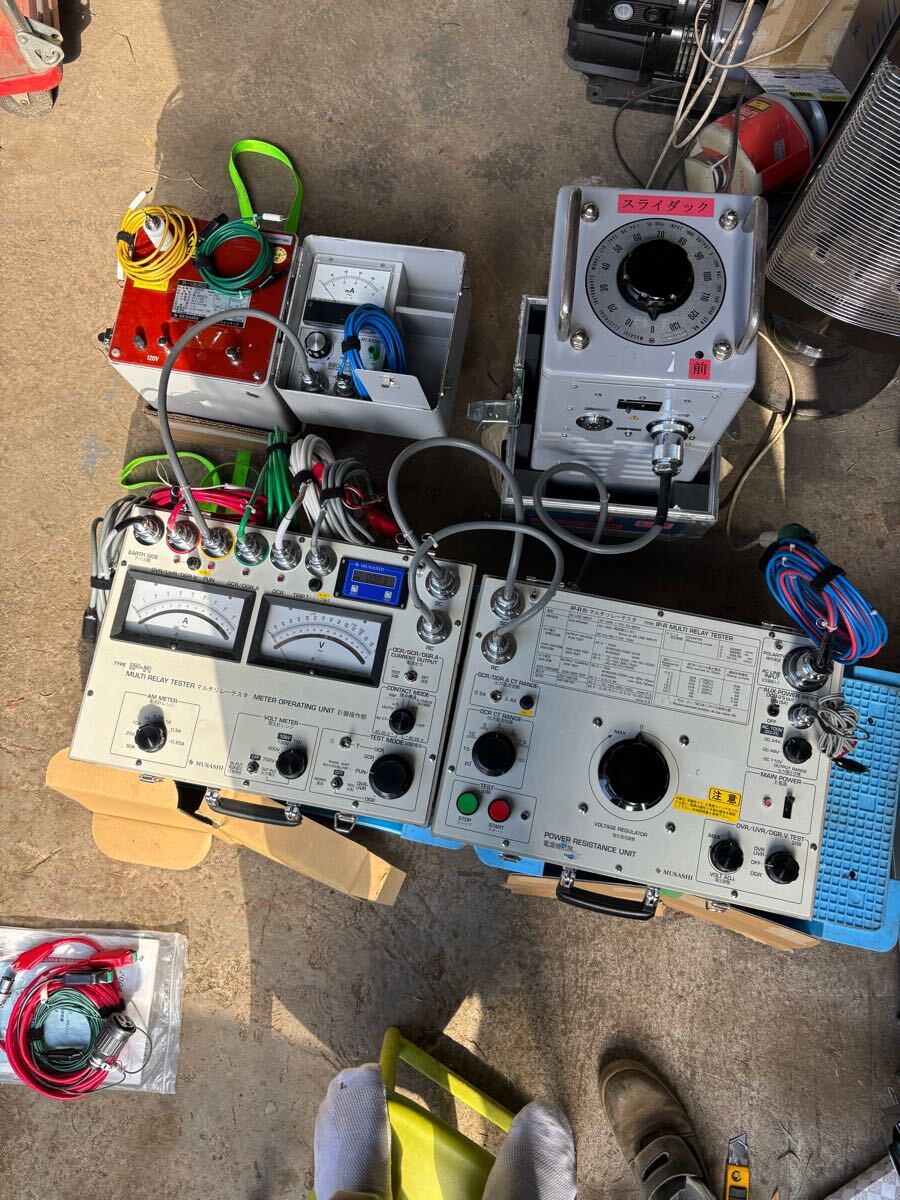 N62 ムサシインテックマルチリレーテ スタIP-R5000 スライダック 5KVA 耐圧トランス R-1250 YouTube 見れます 通電チェックのみ(電気計測器)｜売買された ...