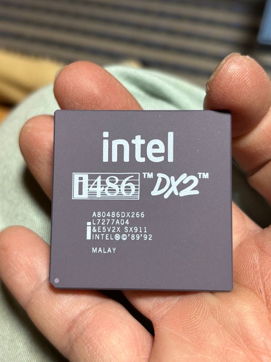 Yahoo!オークション - Intel DX2 i486DX2 インテル マイクロプロセッ...