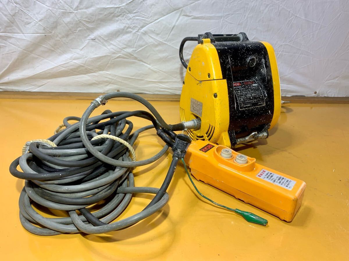 リョービ 電動ウインチ WI-61C 最大吊揚荷重60kg 揚程30m ウィンチ(電動工具)｜売買されたオークション情報、yahooの商品情報をアーカイブ公開 - オークファン（aucfan.com）