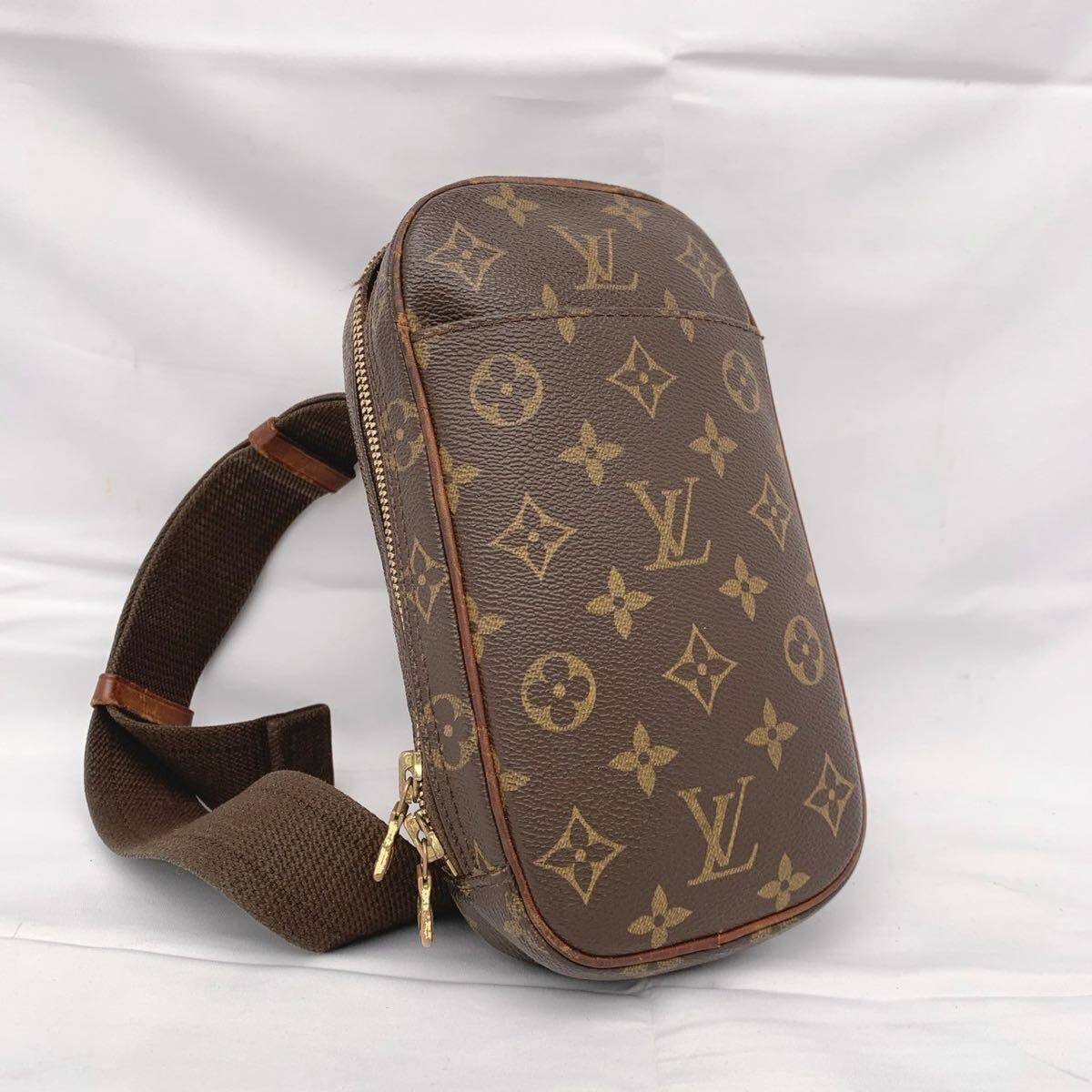 Yahoo!オークション - k241 ルイヴィトン モノグラム ガンジュ ボディ...