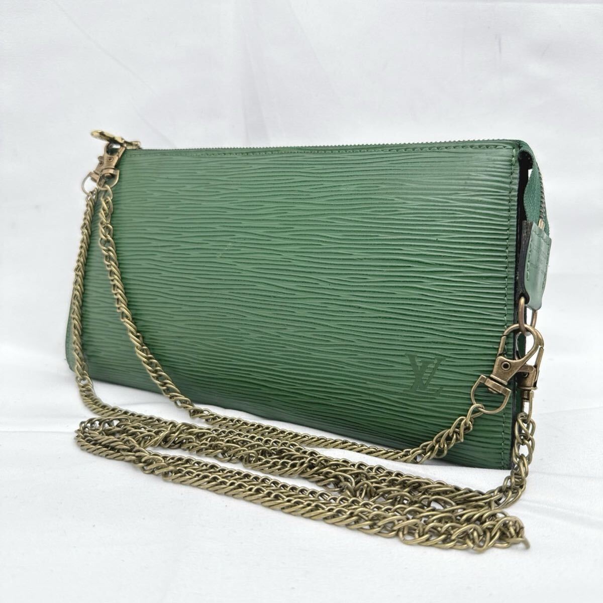 Yahoo!オークション - u182 LOUIS VUITTON ルイヴィトン ポーチ ショル...