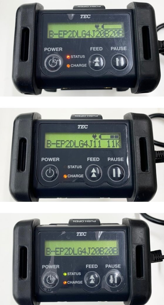 Yahoo!オークション - [rmm] 東芝テック TEC B-EP2DL-GH40-R ポータブ...