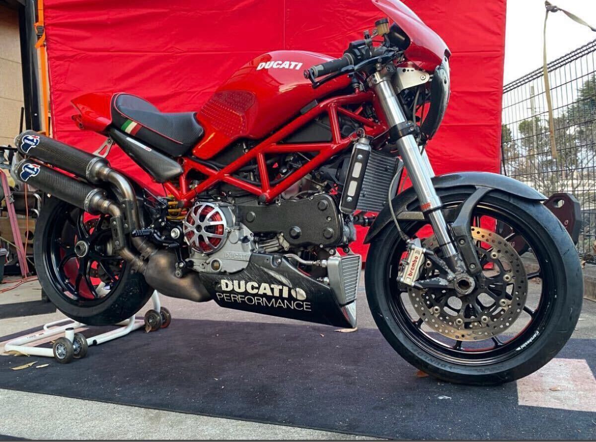 Yahoo!オークション - ドゥカティ モンスターS4Rテスタストレッタ 45万...