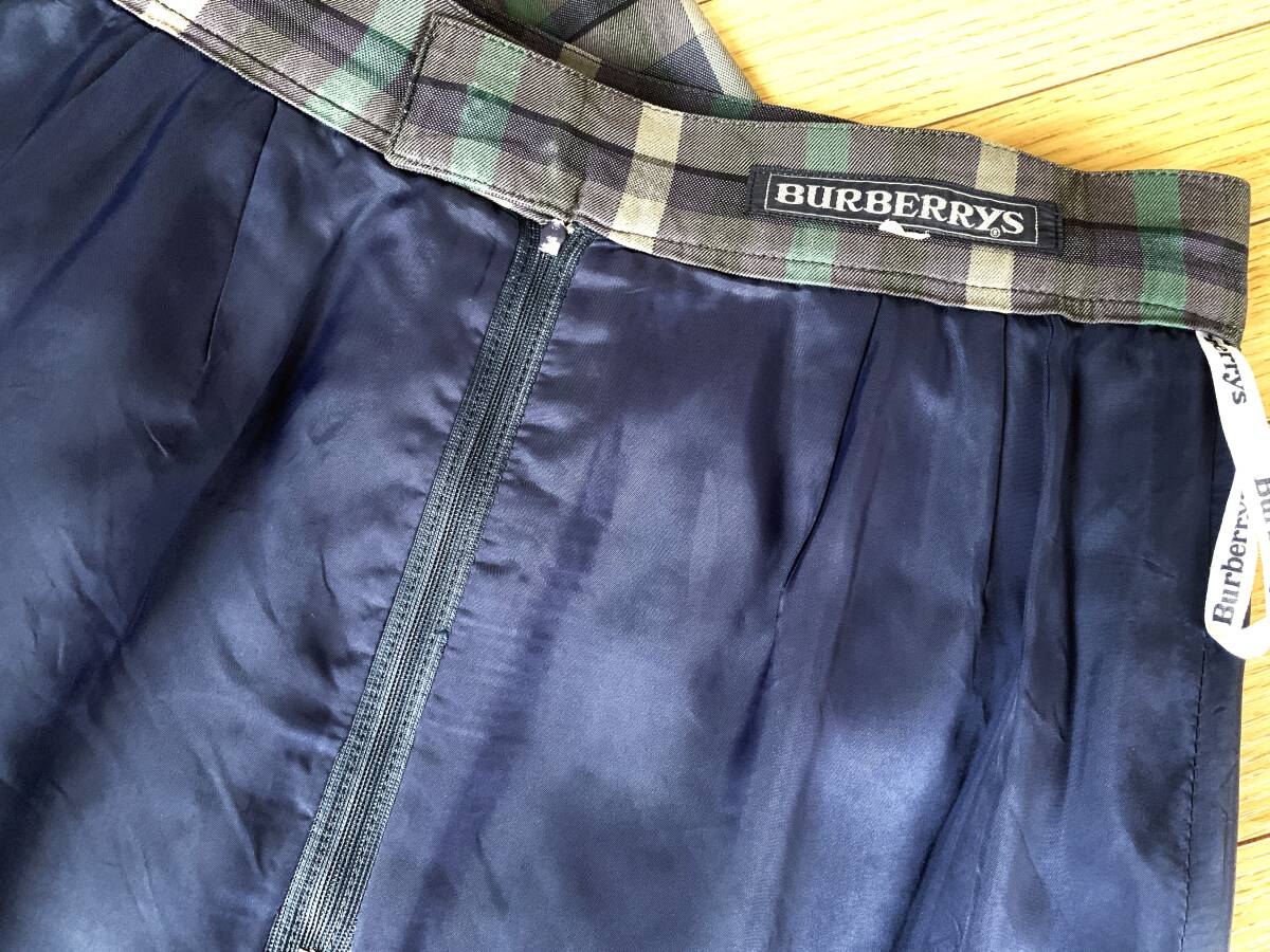 Yahoo!オークション - 388 BURBERRYS スーツ タイトスカート グリーン...