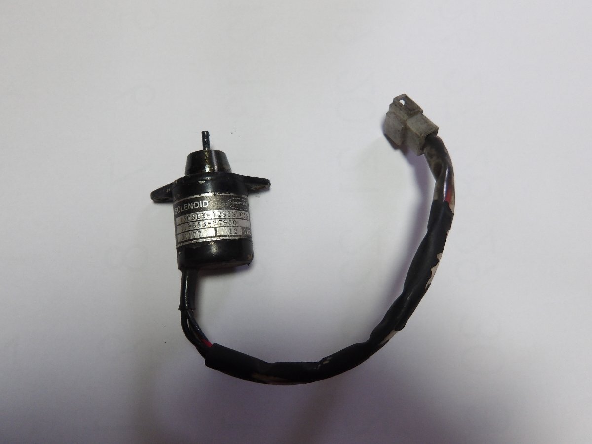 Yahoo!オークション - ワドー SS137DH 燃料遮断ソレノイド ／ 除雪機パ...