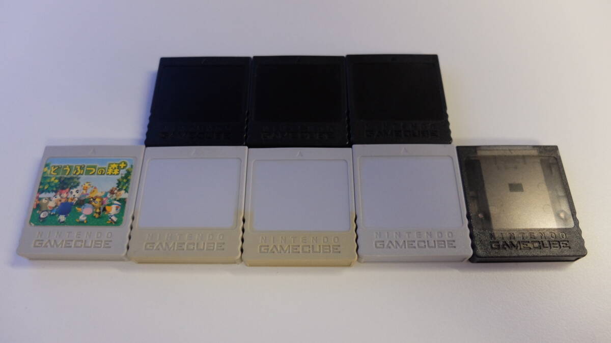 Yahoo!オークション - ニンテンドーゲームキューブ メモリカード まと...