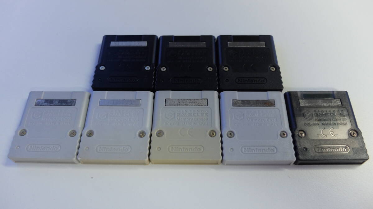 Yahoo!オークション - ニンテンドーゲームキューブ メモリカード まと...