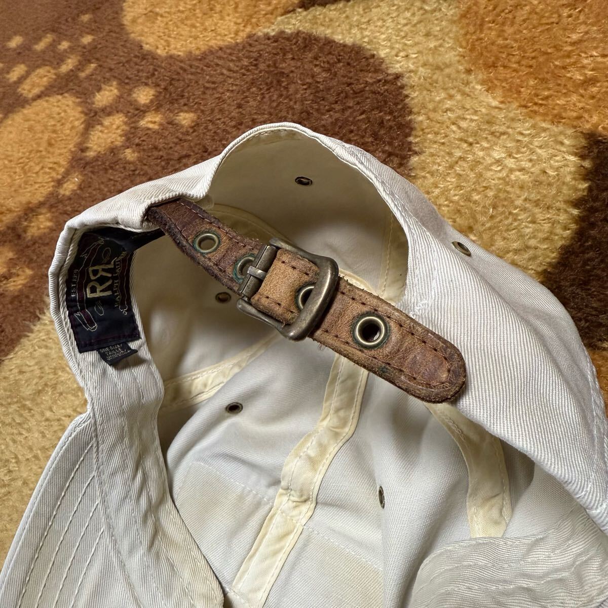 Yahoo!オークション - 90’s 初期 三つ星 RRL USA製 トラッカーキャッ...