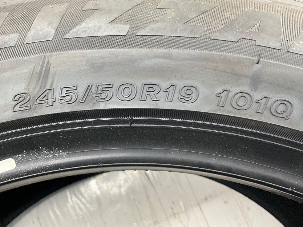 Yahoo!オークション - 新品タイヤ 4本セット 245/50R19 101Q ブリヂス...
