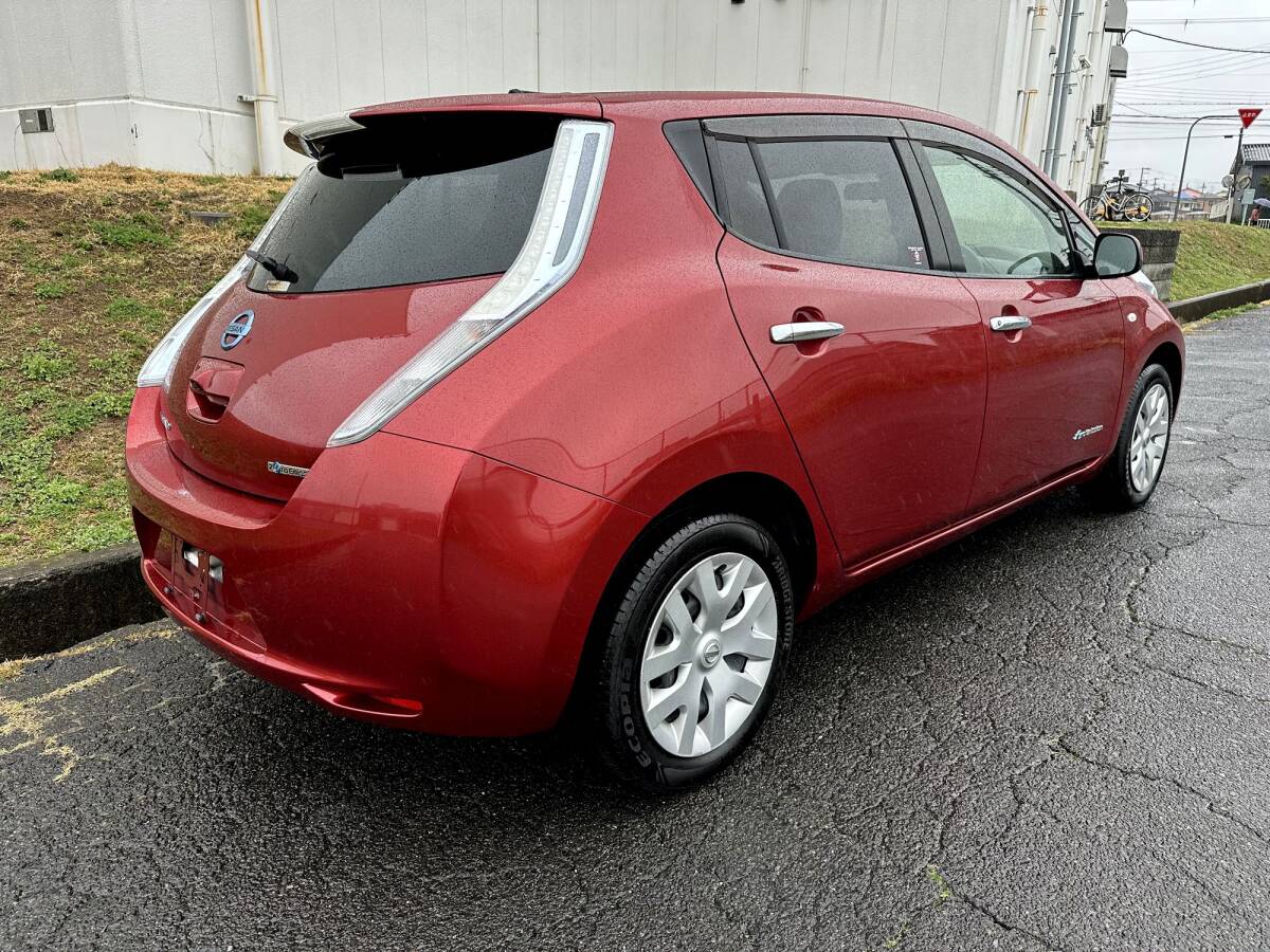 Yahoo!オークション - H26/3 日産 リーフ X 14モデル フルセグ ナビ CD...