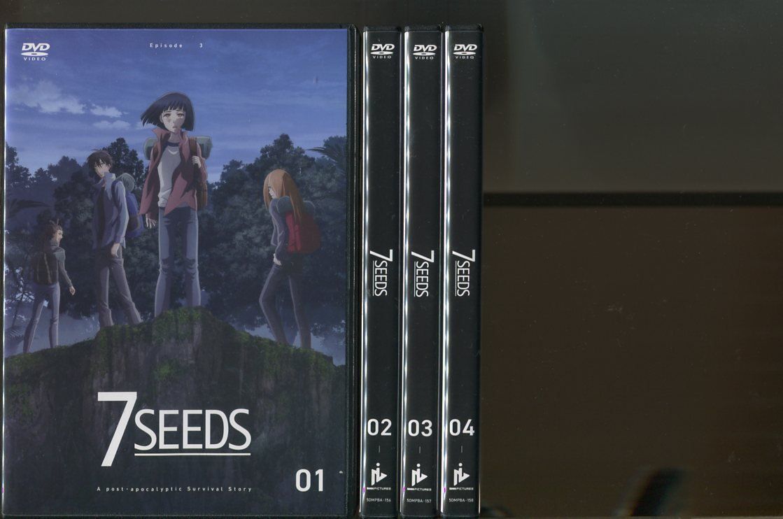 Yahoo!オークション - 7SEEDS/第1期 全4巻セット 中古DVD レンタル落ち...