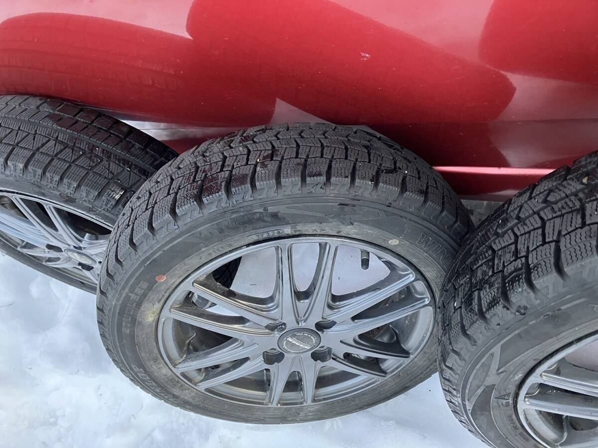 Yahoo!オークション - 4WD＋バリ山スタッドレス（アルミ付き）1set付き...