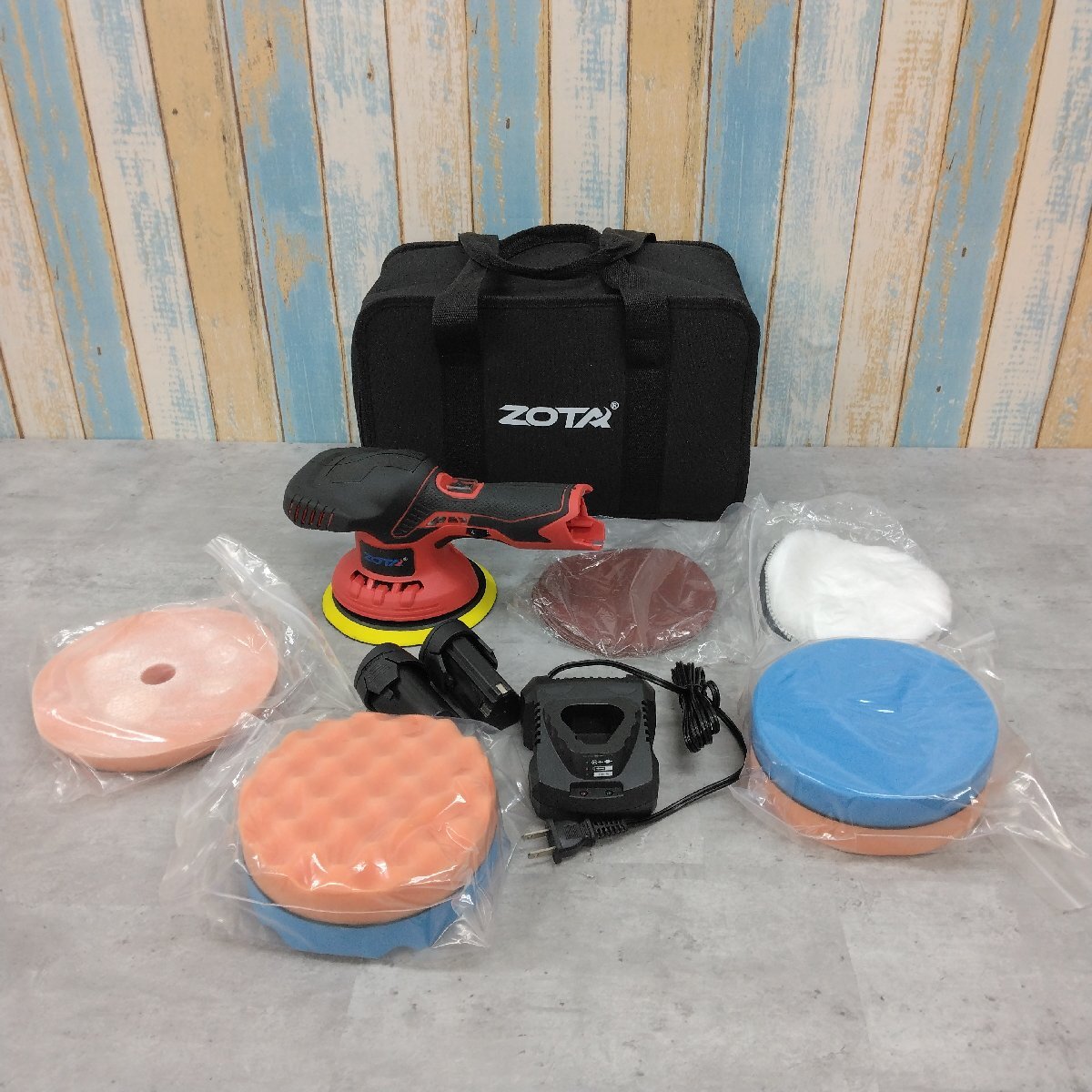 Yahoo!オークション - ZOTA 6インチ バッキングプレート デュアルアク...