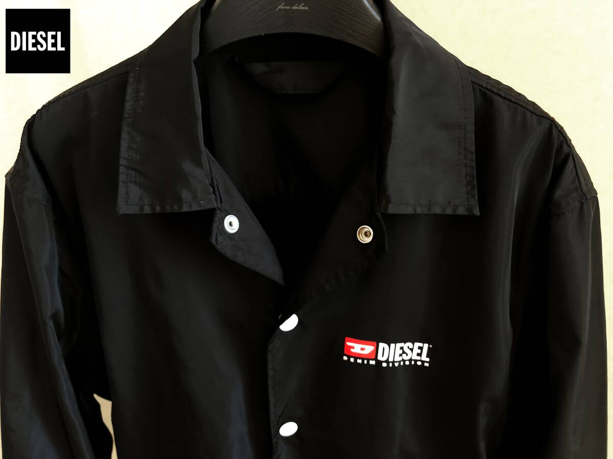 L〜XL程 春に最適 DIESEL ディーゼル ロゴ Dマークコーチジャケット ナイロンジャケット 黒 パーカー 即納 55dsl y2k 1055(ジャンパー、ブルゾン)｜売買された ...