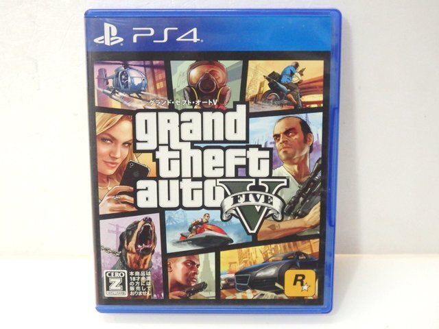 Yahoo!オークション - PS4 GRAND THEFT AUTO5 グランド・セフト・オー...
