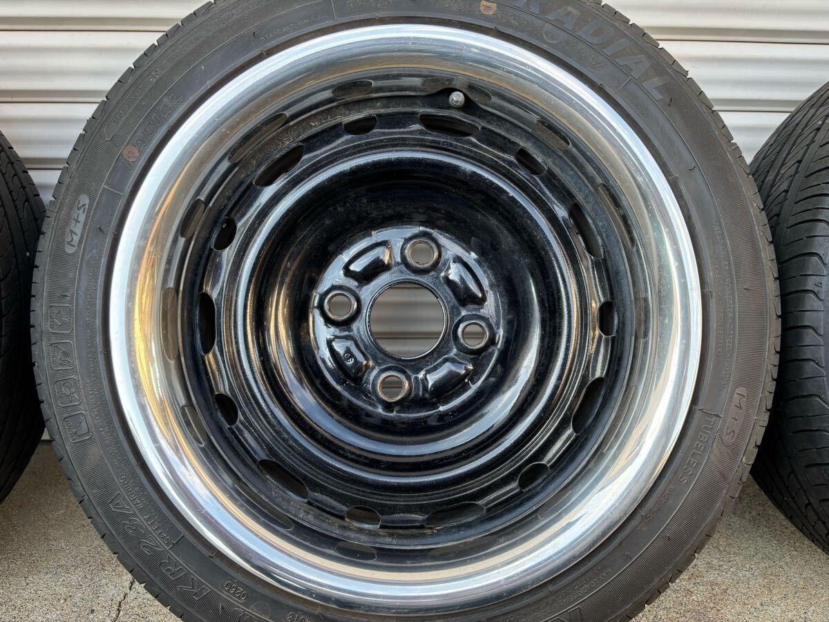 マツダ デミオ 純正ホイール 6J 14インチ PCD100 165/55R14 ホイールリング付き(ラジアルタイヤ)｜売買されたオークション情報、yahooの商品情報をアーカイブ公開 ...