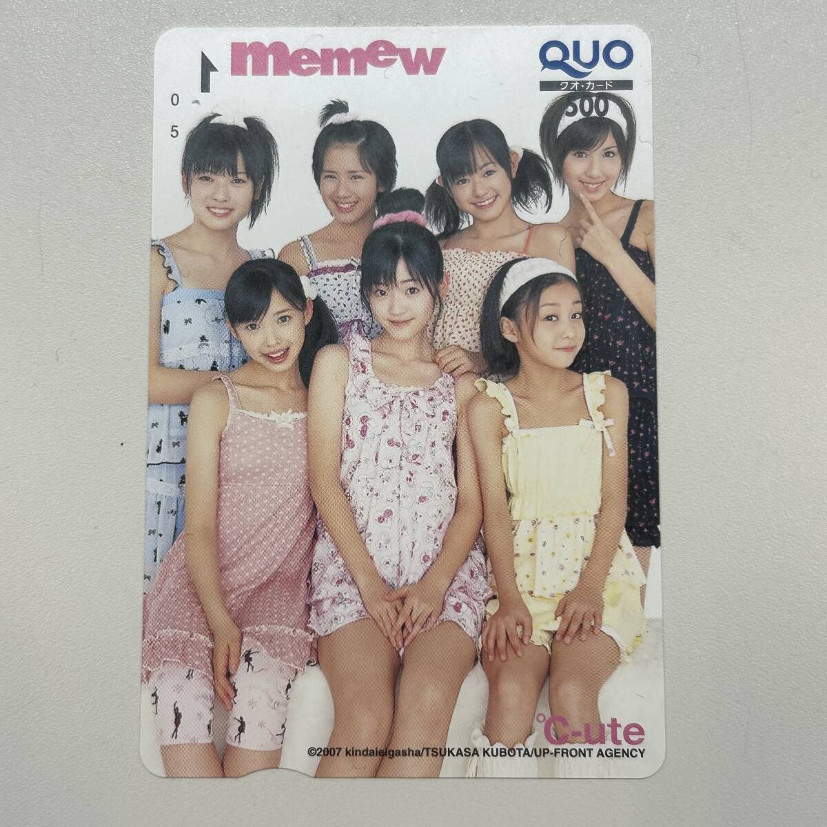 Yahoo!オークション - QUOカード memew ℃-ute クオカード 500 1枚 未...