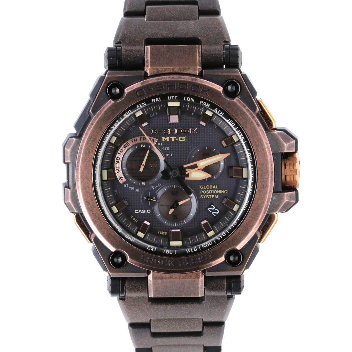 CASIO カシオ 時計 電波時計/メンズ MTG-G1000 Brown MT-G G1000シリーズ(カシオ)｜売買されたオークション情報、yahooの商品情報をアーカイブ公開 ...