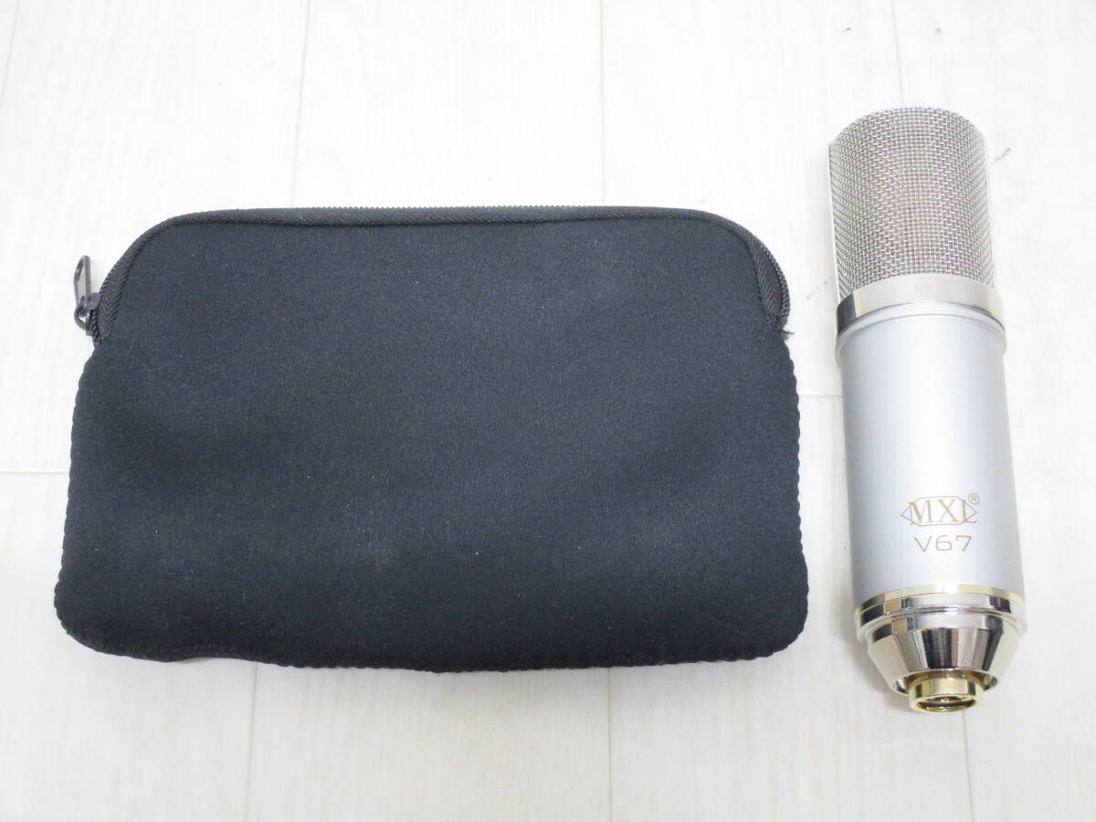 Yahoo!オークション - MU-180 MXL V67 コンデンサーマイク ポーチ付き ...