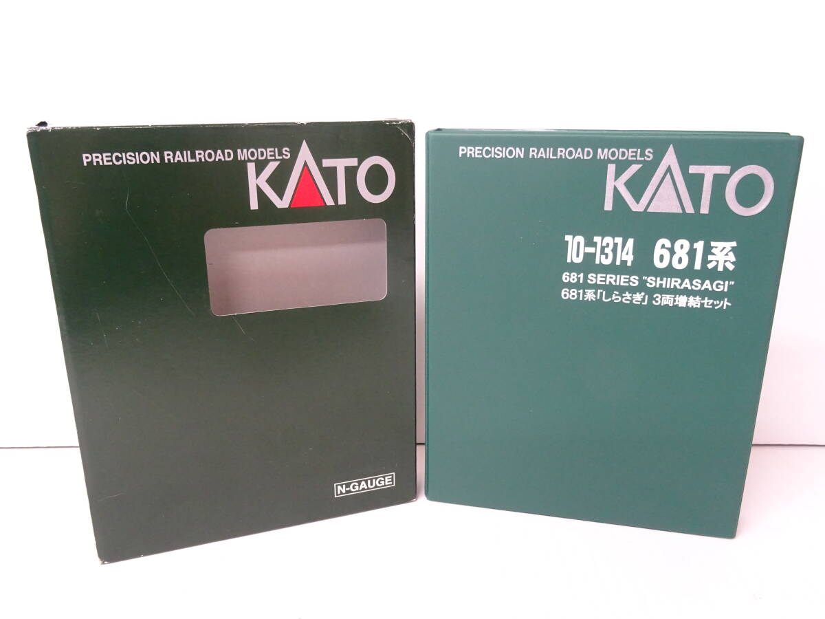 Yahoo!オークション - HO-829 KATO Nゲージ 10-1314 681系「しらさぎ」...