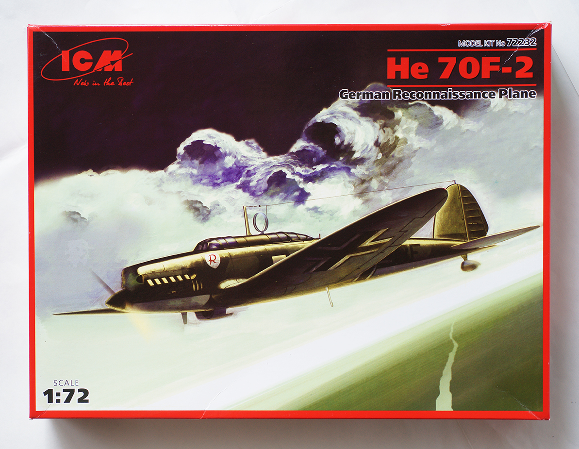 Yahoo!オークション - 1/72 He 70F-2（ICM）