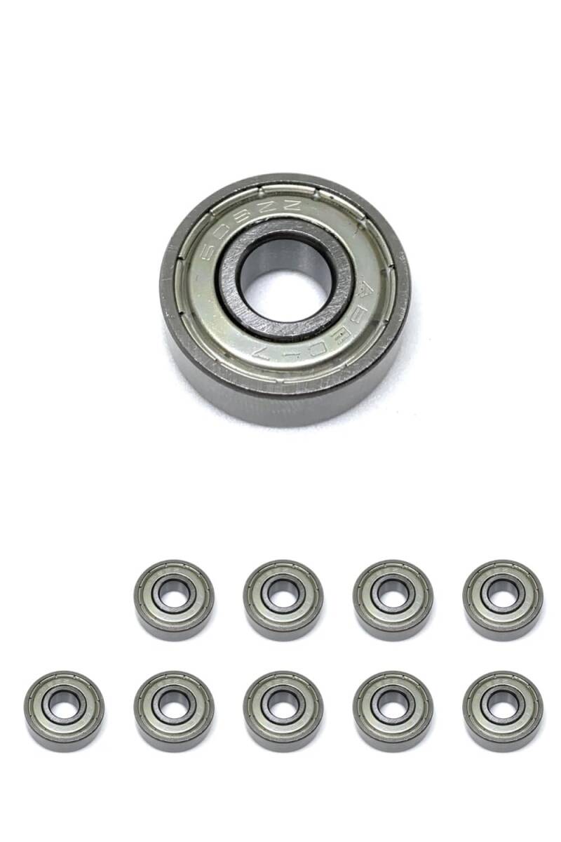 Yahoo!オークション - ベアリング ABEC7 10個セット 608ZZ スケボー イ...
