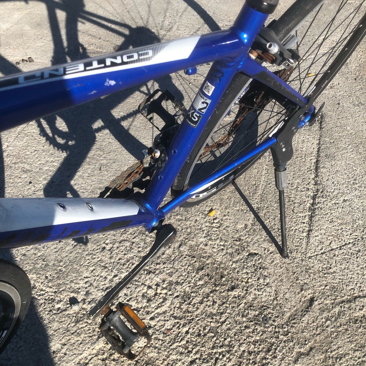 Yahoo!オークション - GIANT CONTEND XS SHIMANO 700 28C ロードバイク...