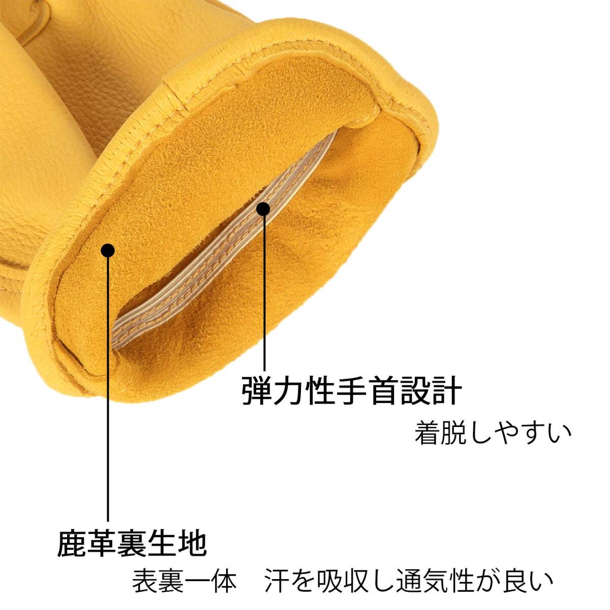 Yahoo!オークション - [OZERO] バイクグローブ 鹿革（本革） 防水 革手...