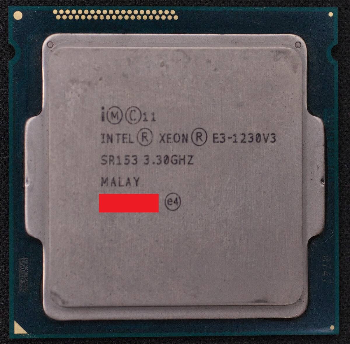 Yahoo!オークション - Xeon E3-1230v3 4コア8スレッド 3.30GHz FCLGA11...